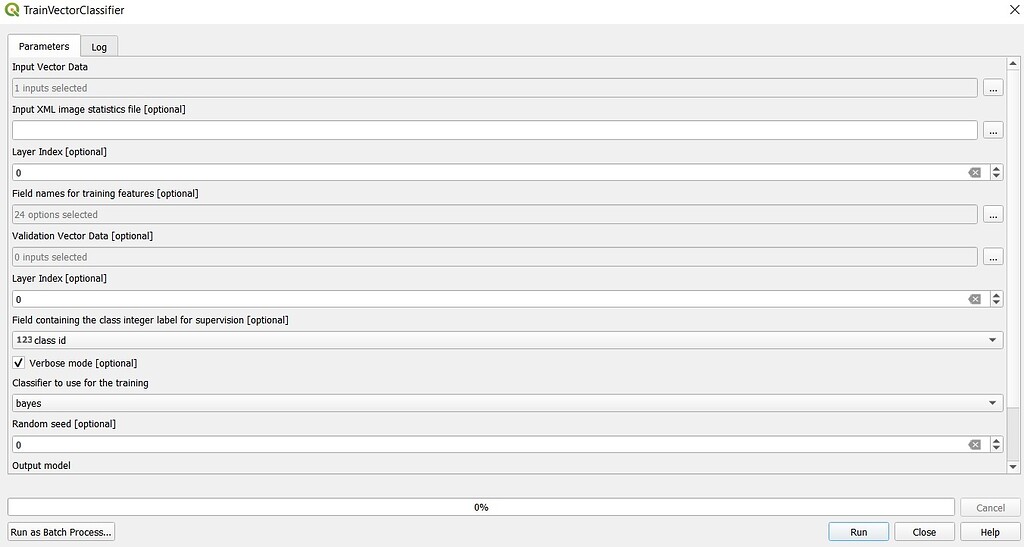 TrainVectorClassifier Error: Single selection mode is on, but there are 2 selected items - OTB ...