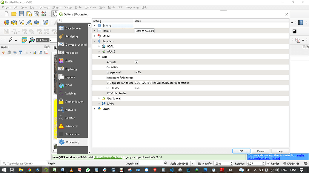 Otb Installation problem - OTB Usage - Orfeo Toolbox forum